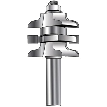 MLCS Stacked Rail and Stile Router Bit - Traditional Profile - One ...
