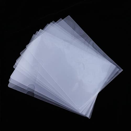 12 Piece Clear Plastic Practical L Type A4 Size Document | Desertcart Kenya