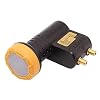 Twin Output Universal Ku Band Dual Low Noise Block LNB for FTA Free TV ...