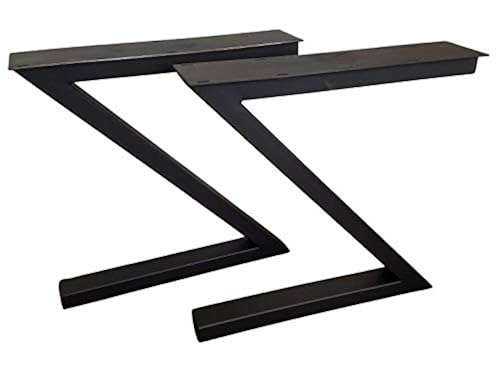 Metal Table Legs, Z-Shaped Style - Any Size and Color in Kuwait | Whizz ...