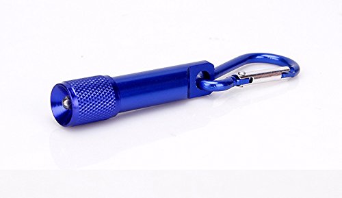 5pcs/Lot Mini Colorful Columbia LED Flashlight Torch Light Carabiner ...