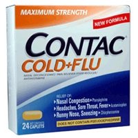 Contac Max Strength Caplet, 24 Count (Pack Of 2) on Galleon Philippines