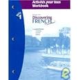 Amazon.com: Discovering French Bleu 1: Activities Pour Tous WORKBOOK ...