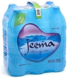 Jeema Bottled Drinking Water Shrink -1.5 Ltr (Pack of 6) price in UAE ...