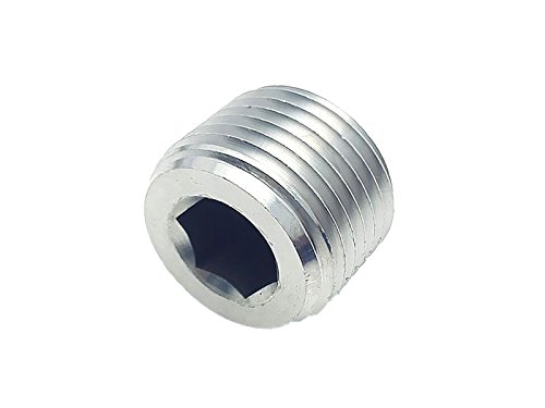 1pc 304 Stainless Steel 1/2 NPT Hex Head Pipe Plug Fitting 1/2": Amazon ...