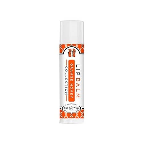 Amazon.com : Pure Factory Orange Honey Lip Balm .15oz : Beauty