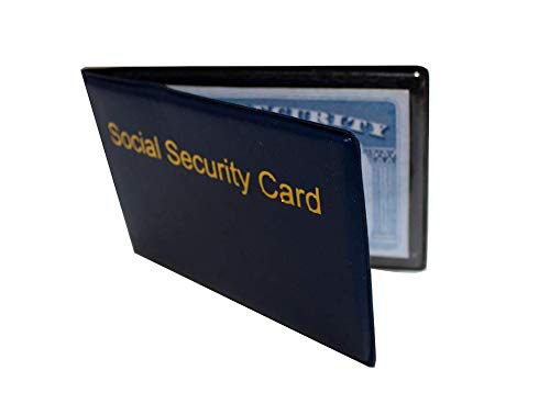 Social Security Card Protector With Clear Card Sleeve- Used For ...