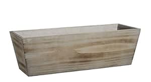 Amazon.com : Classic Home and Garden Wood Window Box - Whitewash ...
