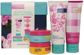 Joules Good things, small packages bath and Shower set Gift Set: Amazon ...