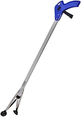 LALAFINA Folding Trash Tongs Heavy Duty Grabber Tool Collapsible ...