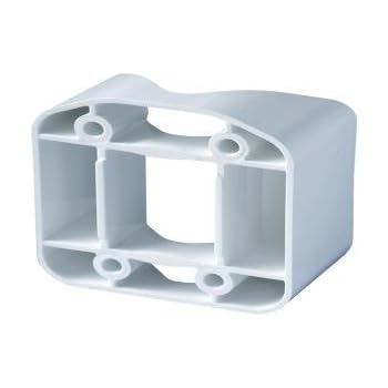 Amazon.com : YARDCRAFTERS Vinyl Fence ROUND COLUMN ADAPTERS FOR STAIR ...