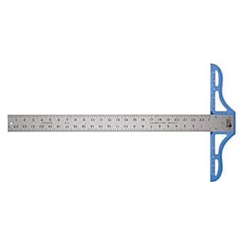 Heavy-Duty Aluminum T-Square Ruler Size: 42": Art Framing Rulers ...
