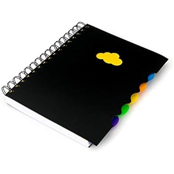 Amazon.com : Spiral Lined Notebook - 290 Pages A5 Planner Journal with ...
