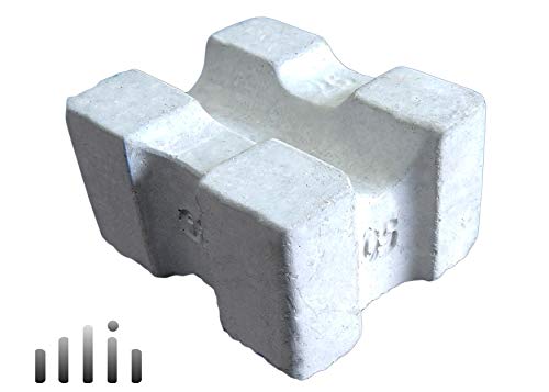 Buy EFFICACY Concrete Spacers Concrete Cover Block for Slab/Reinforced ...