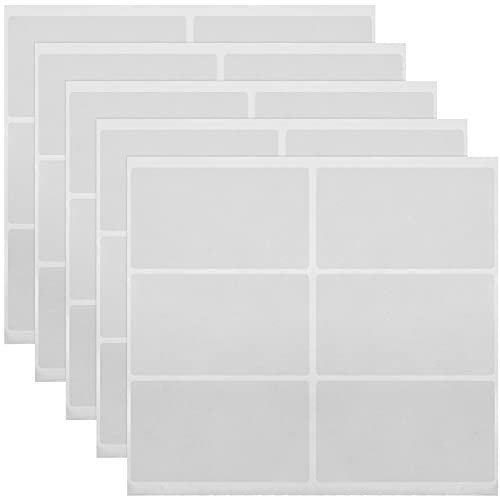 30 Pieces Clear Self Stick ID Transparent Card Overlay PVC ID Card ...