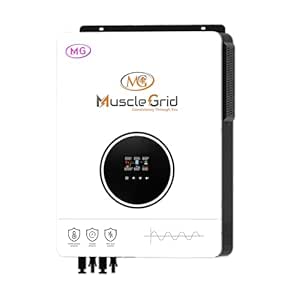 MuscleGrid India 10.2 KW True Hybrid Heavy Duty Triple MPPT 48V with ...