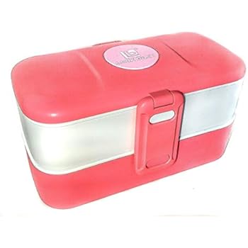 Amazon.com: LOCK & LOCK 8-Piece Lunch Box, 4 Containers, Orange Lid ...