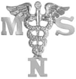 Amazon.com: NursingPin - Masters of Science in Nursing MSN Graduation ...