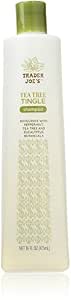 Amazon.com : Trader Joe's Tea Tree Tingle Shampoo with Peppermint, Tea ...