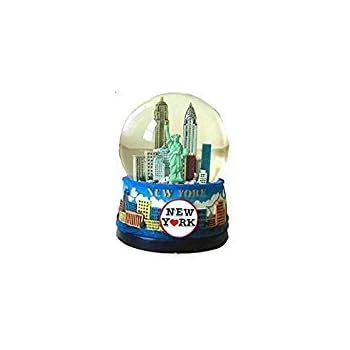 Amazon.com: New York Snow Globe -65MM Skyline 614, New York Snow Globes ...
