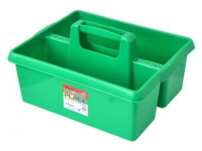 White Wham Plastic Handy Kitchen Cleaning Tool Utility Caddy Storage ...