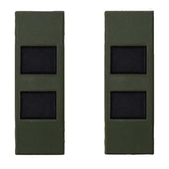 Amazon.com: U.S. Army Subdued (Black) Officer Rank (CW2-CHIEF WARRANT 2 ...