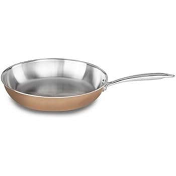 Amazon.com: KitchenAid KC2C12SKST 5-Ply Copper Core 12" Skillet ...