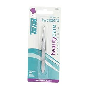 Amazon.com : Trim Tweezers Square Tip - Pack of 2 : Beauty & Personal Care