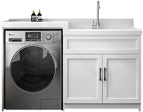 سعر WWYY Space Aluminum Washing Machine Cabinet, Sink, Basin, Washing ...