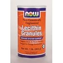 Amazon.com : Lecithin Granules NON-GMO Now Foods 1 lbs Granule ...