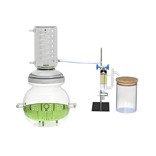 4000ML Essential Oil Extraction Distillation Apparatus Water Distiller ...