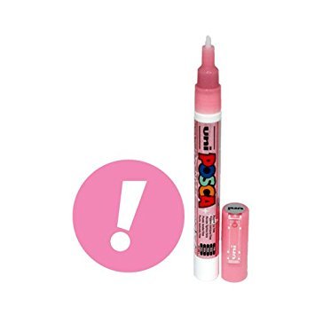 POSCA PC-3ML GLITTER PAINT MARKER - Sparkling Pink: Amazon.co.uk ...