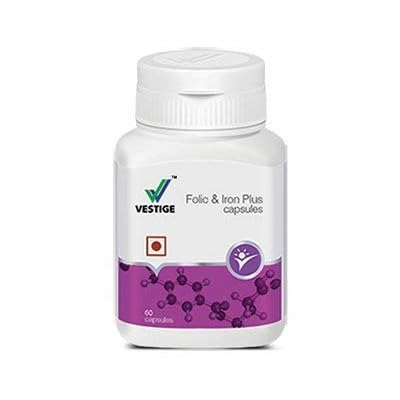 Buy Folic & Iron Plus Capsules by Vestige at Ubuy Nepal
