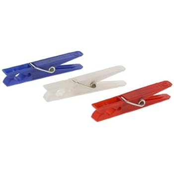Amazon.com: Plastic Clothespins, 24ct: Home & Kitchen