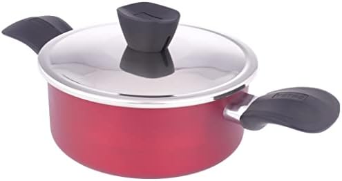 Al Saif Vetro Classic Non Stick Aluminium Cookware Cooking Pot With ...