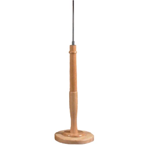 Amazon.com: Traditional Style, Circular-Base Stand, Natural Wood ...