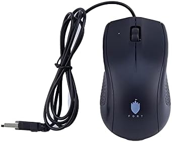 Fort Ft-301 Wired Optical Mouse - Black price in Egypt | Amazon Egypt ...