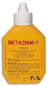Buy 30cc Betadine Povidone-iodine a First Aid Antiseptic Solution ...
