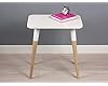 Amazon.com: Small Side Table, End Table, Reading Table, Minimalist ...