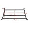 Universal ALUMINUM Pickup Truck Rear Window Protector Headache Rack Cab ...