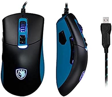 GUN BLADE Gaming Mouse 8 Customizable Buttons Avago A3050 Optical ...