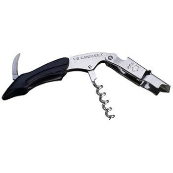 Amazon.com: Le Creuset PC300L-50 Butler's Friend Nickel, Black: Cork ...