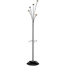 Amazon.com: Alba Festival Coat Tree With Umbrella Holder and Five Knobs ...