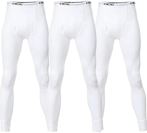 Dice White Thermal Bottoms For Men 3 pcs price in Egypt | Amazon Egypt ...