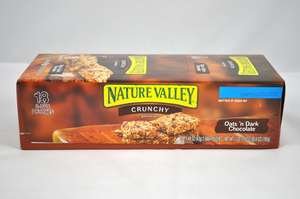 Nature Valley Crunchy Granola Bars Oats 'n Dark Chocolate 18ct | Pricepulse
