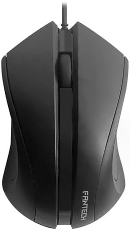 سعر FANTECH FANTECH T533 Premium Office Mouse, Black Gaming Mouse for PC and Laptop, Wired Mouse ...