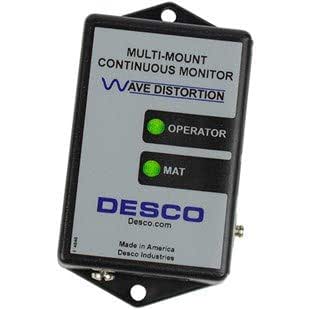 Desco 19651 Multi-Mount Continuous Monitor with North American Power ...