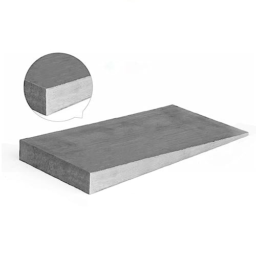 2 Pack Triangle Flange Wedge Silvery Spreading Wedge Slope Steel Wedges ...