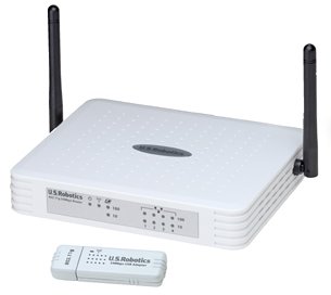 U.S. Robotics USR5470 802.11g Wireless Starter Kit with Router and USB ...