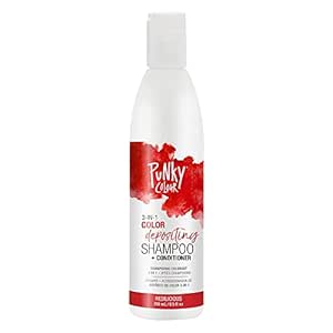 Amazon.com : Punky Redilicious 3-in-1 Color Depositing Shampoo ...
